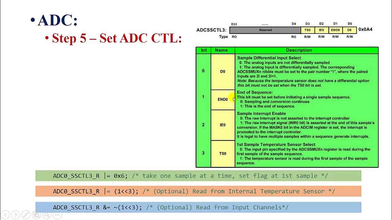 Embedded System Video 31 - ADC Part 2 - YouTube