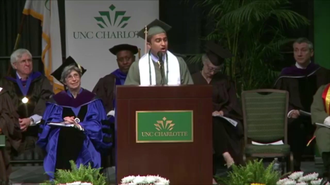 UNC Charlotte Commencement Speech - Spring 2018 - YouTube