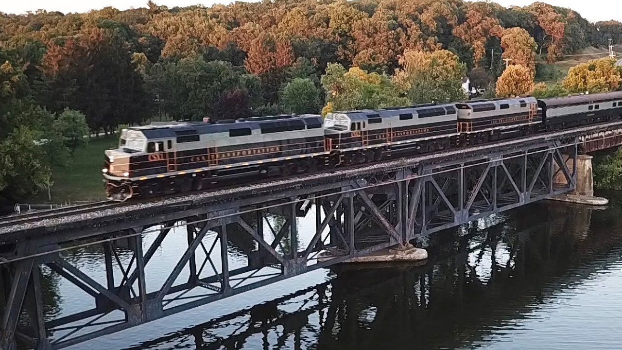 CSX Office Car Special (OCS) in Michigan - August 17 2022 - YouTube