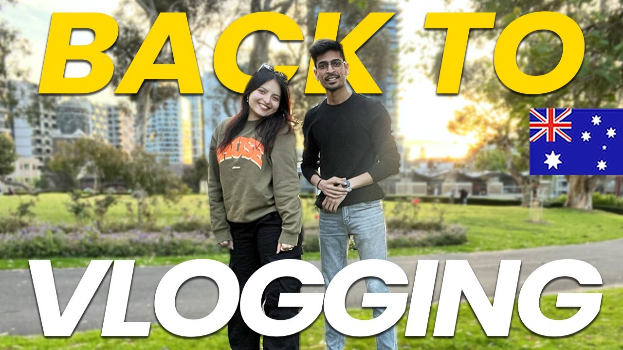 Back to Vlogging | Indian Students in Australia | RMIT Melbourne | Vlog ...
