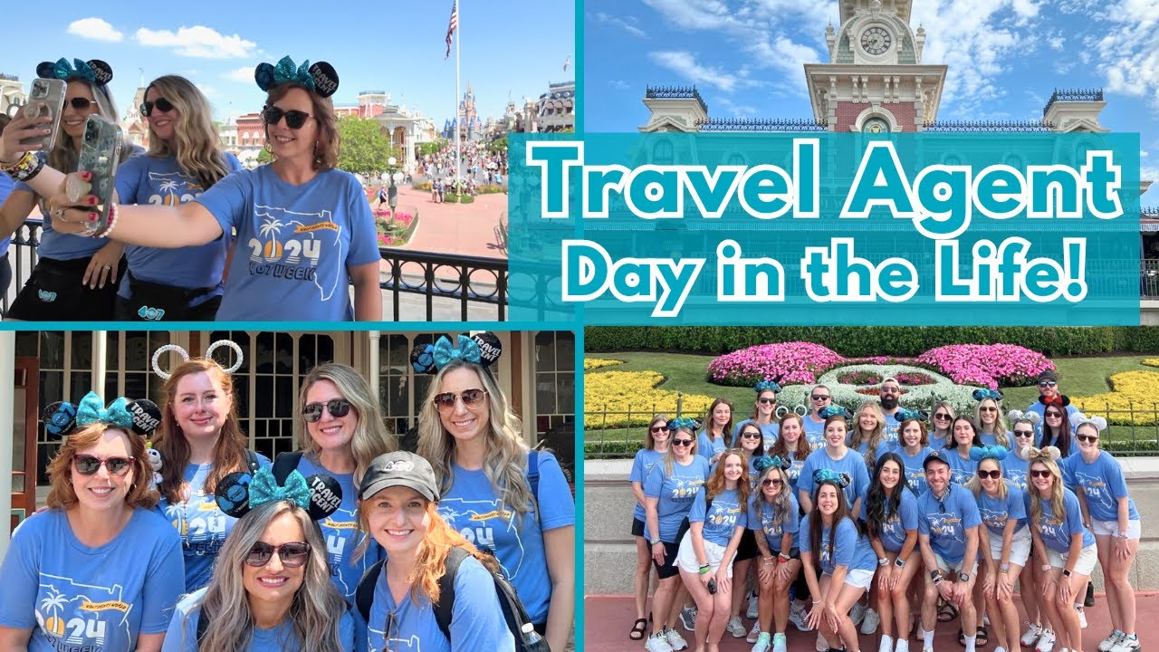 Day in the Life of A Disney Travel Agent! Magic Kingdom with the Team ...