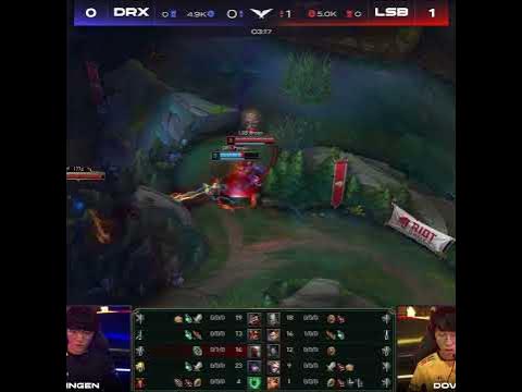 DRX VS LSB MATCH 2 - SPING LCK 2022 - YouTube
