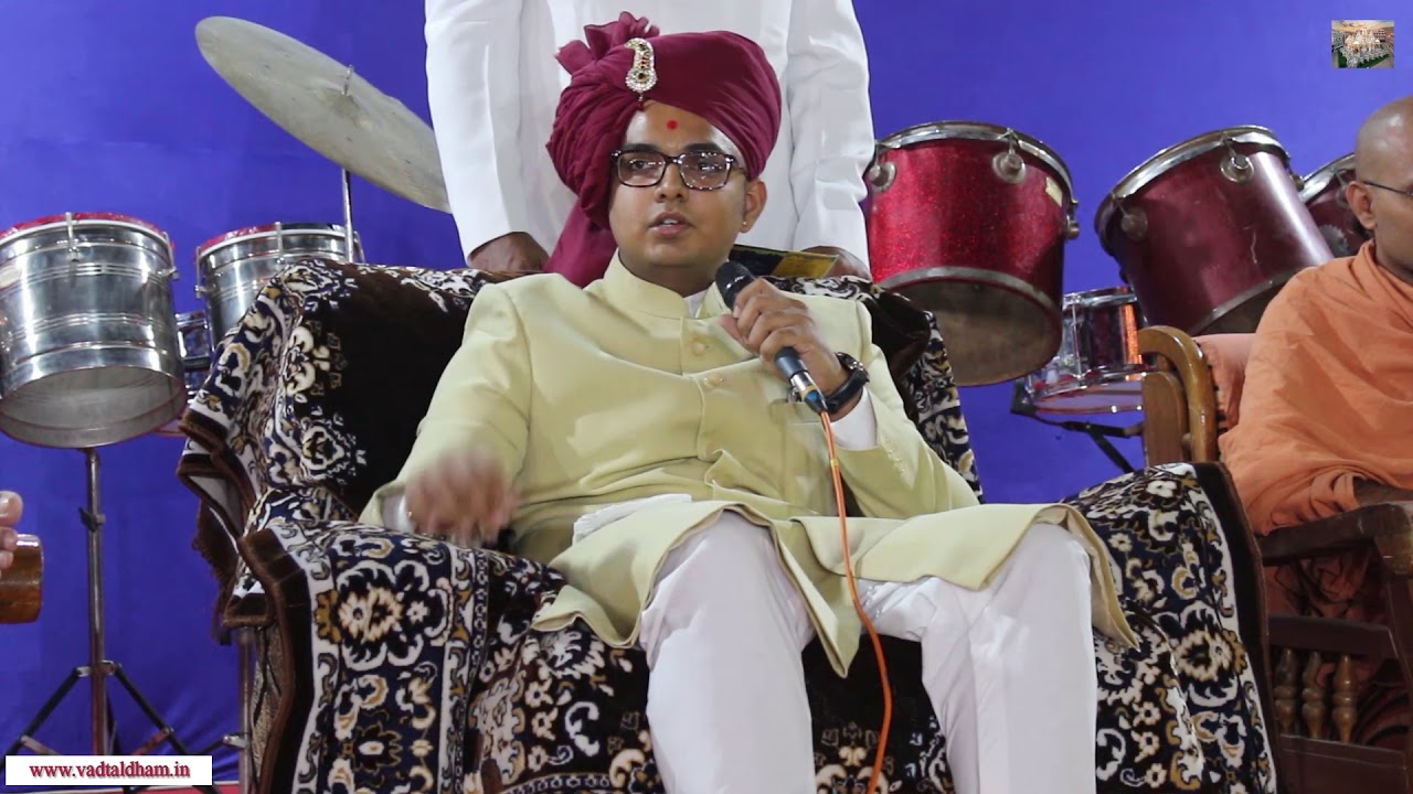 Saradotsav Shree Swaminarayan Mandir Vadtaldham. 23.10.18 - YouTube