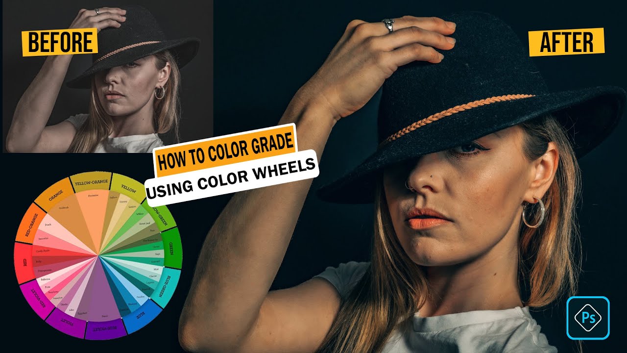 Master Color Grading Using Color Wheel Guide | Photoshop Tutorial ...