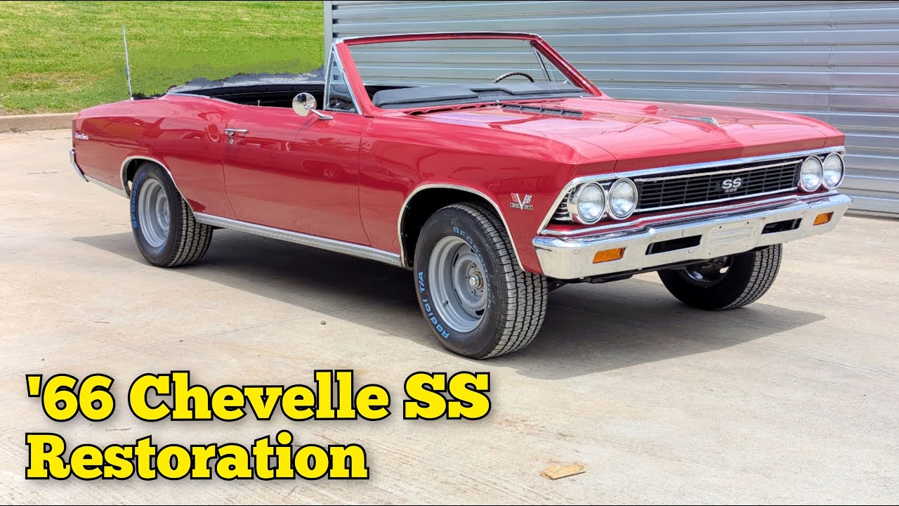 '66 Chevelle SS restoration. - YouTube