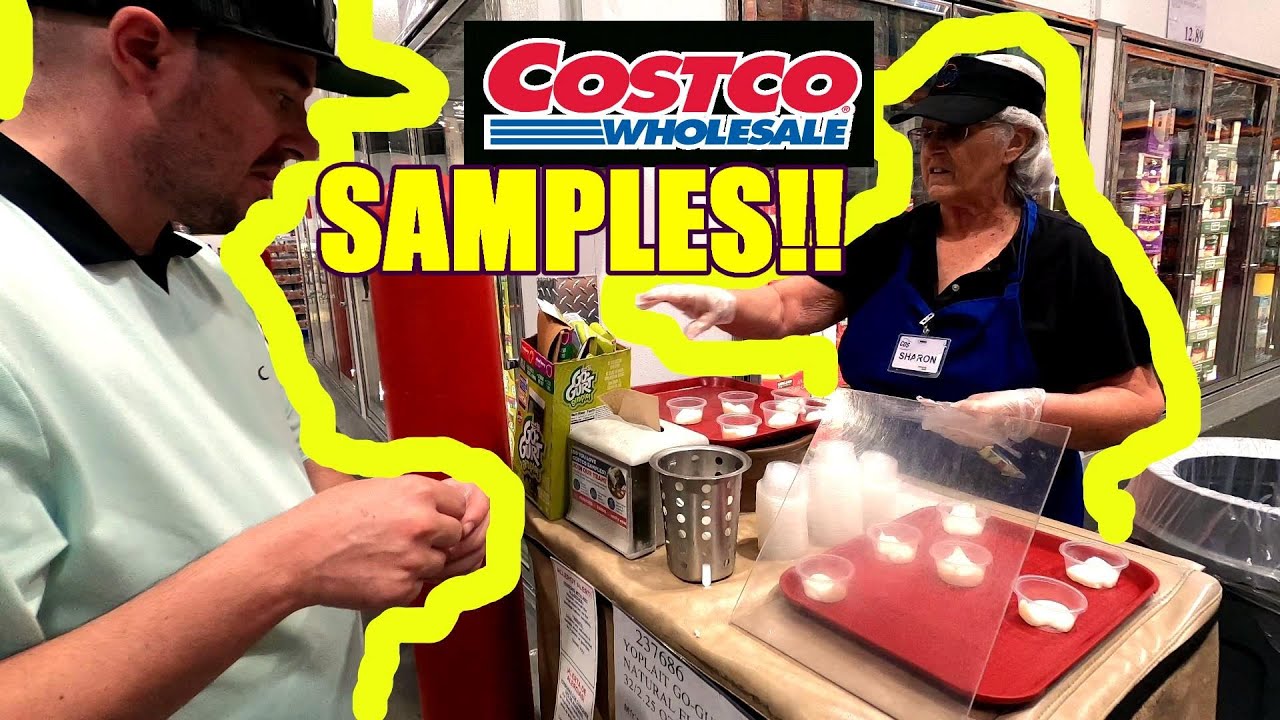 Trying All The Samples At Costco!!! - YouTube