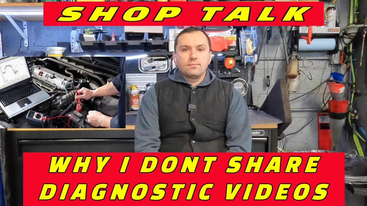 SHOP TALK:THE DIAGNOSTIC APPROACH ALWAYS VARIES THIS IS WHY I DON'T ...