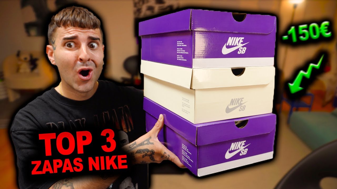 TOP 3 MEJORES ZAPATILLAS NIKE 2024 - YouTube
