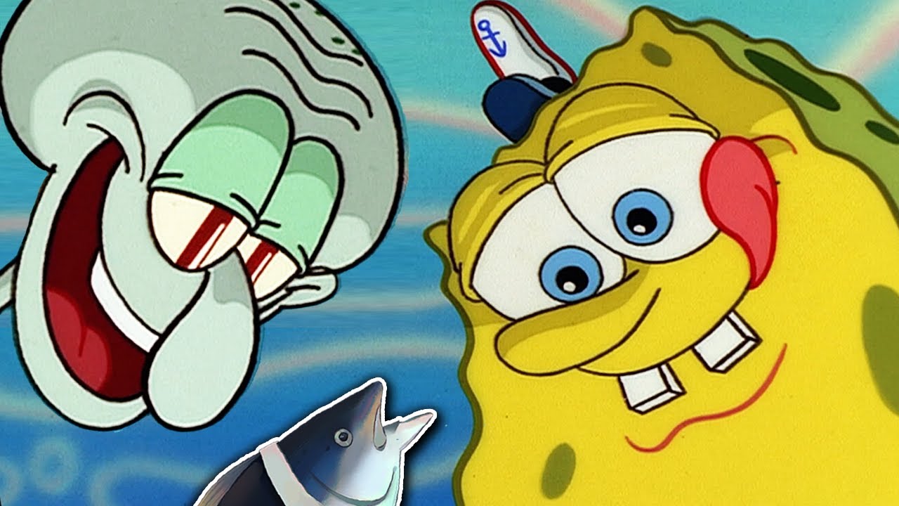 Spongebob And Squidward Yeah Pizza Funny Moments In SpongeBob