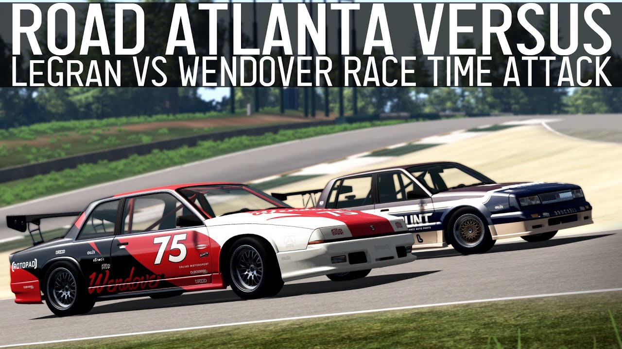 BeamNG Update 0.22 - LeGran vs Wendover on Road Atlanta! | Time Attack ...