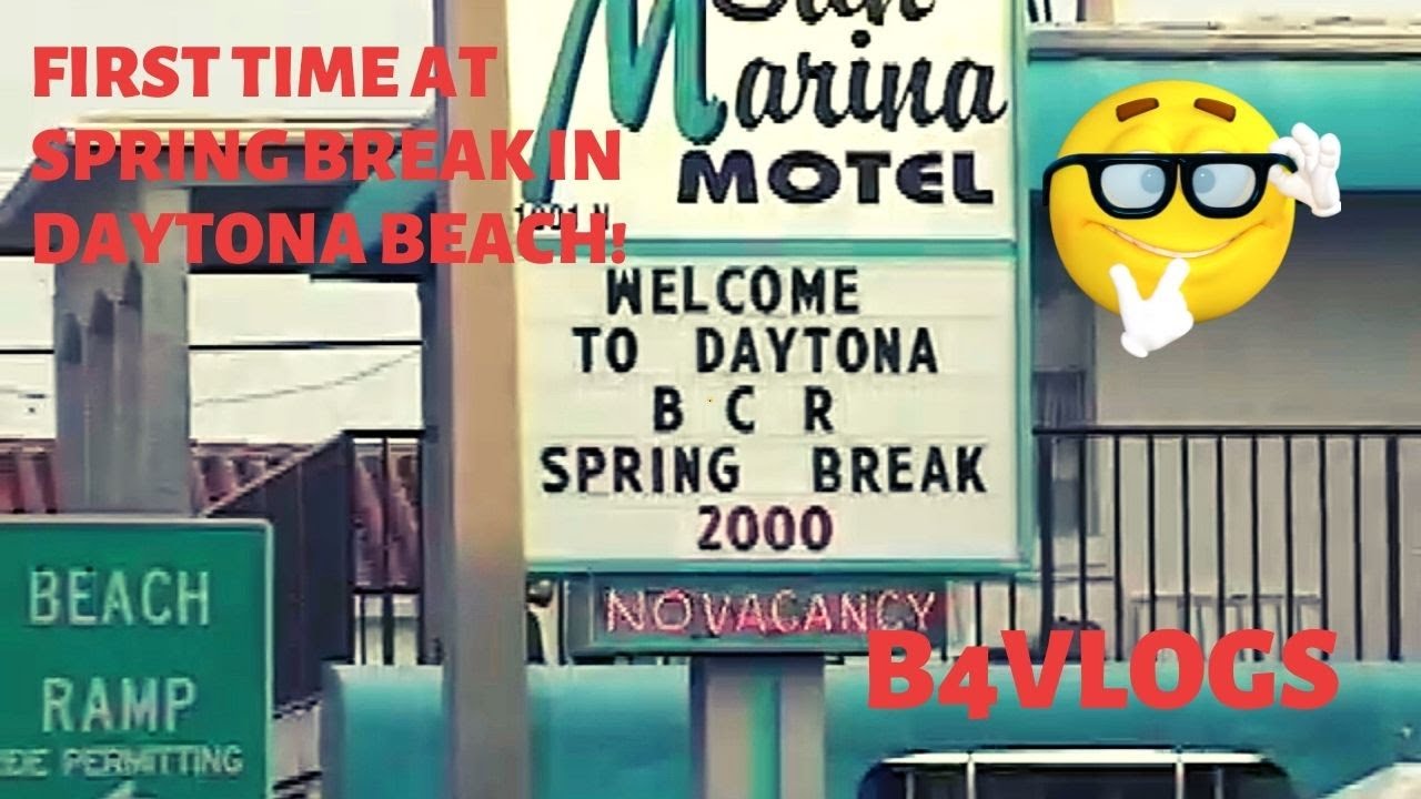 B4 VLOGS - MY FIRST TRIP TO SPRING BREAK IN DAYTONA BEACH FOR BLACK ...