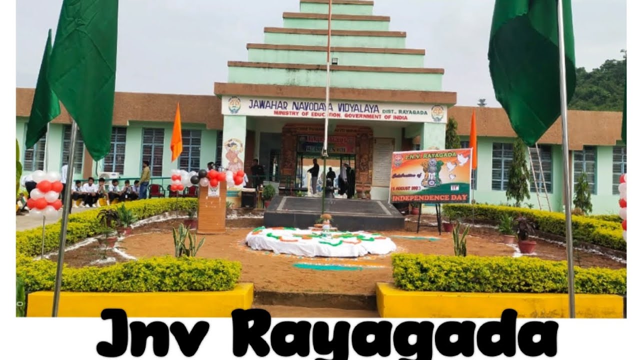 77th independence day pared ||JNV Rayagada - YouTube