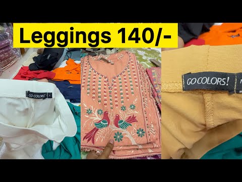 kurtis165/- leggings 140/-wholesalechickpet bangalore single piece courier available