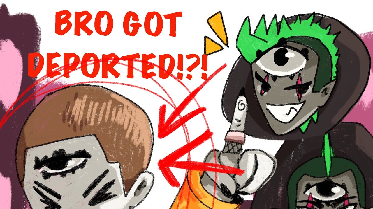 “I GOT DEPORTED BY SIX!” - Original Animation Meme - Toonsquid 6fps ...