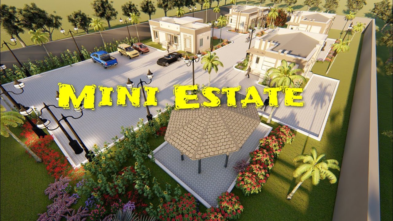 Mini estate design - YouTube
