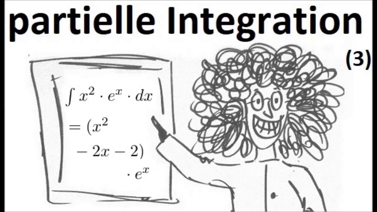 Partielle Integration: Integral x^2 e^x dx (3) (Produktregel der ...