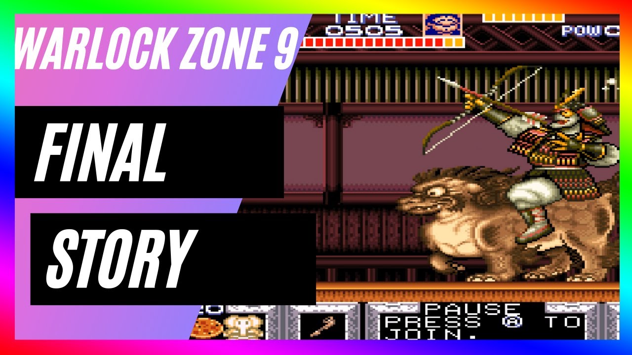 The Legend of the mystical ninja | Warlock Zone 9 | Final story - YouTube