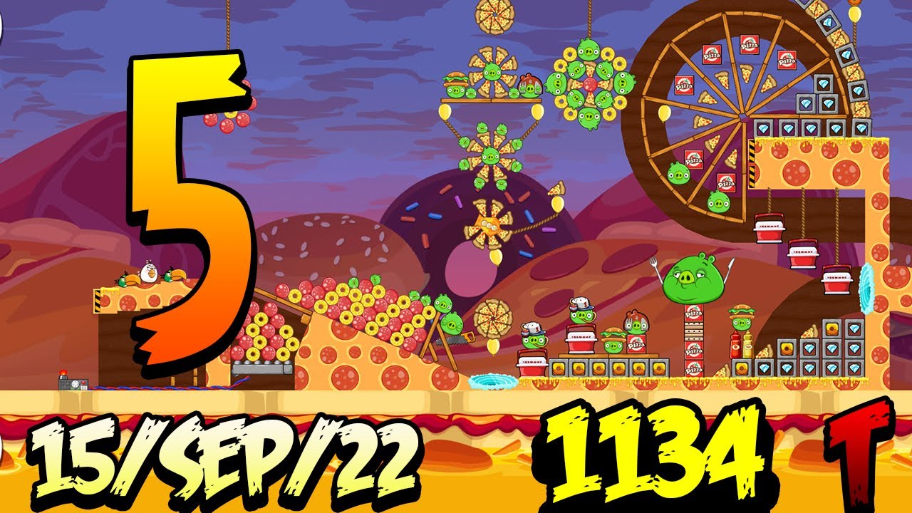 Angry Birds Friends Level 5 Tournament 1134 Highscore POWER-UP ...