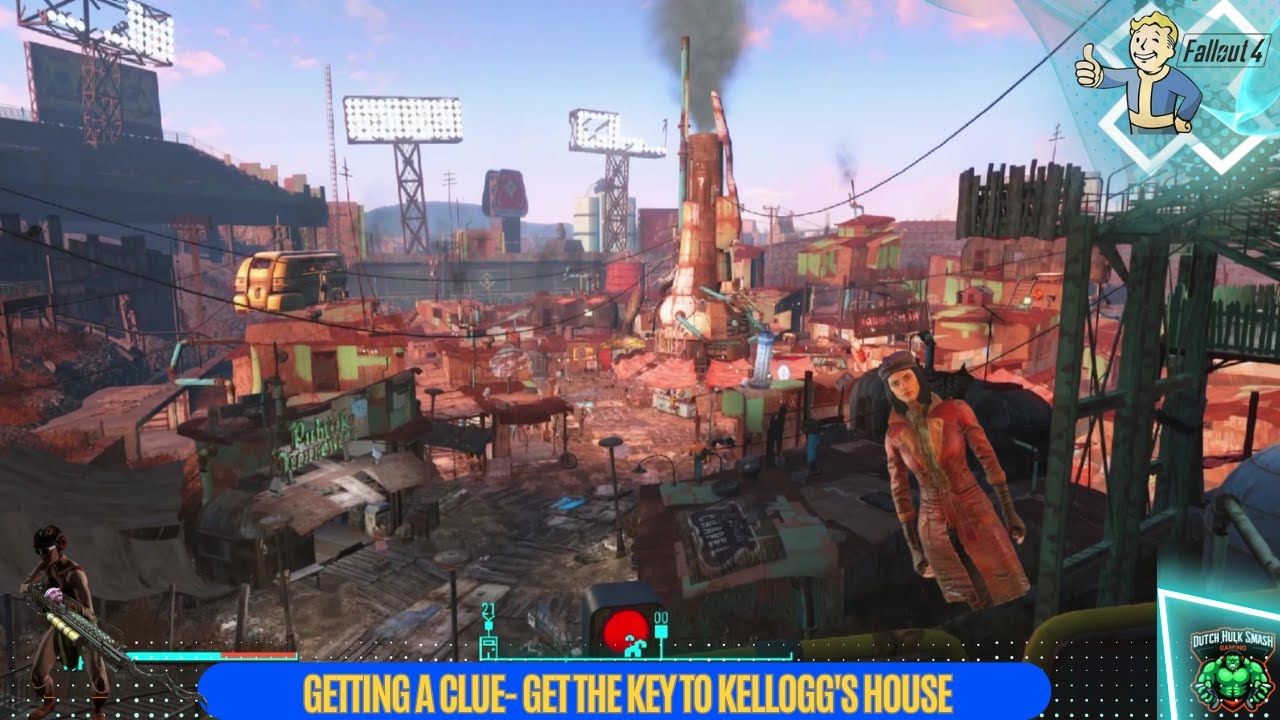 Getting a Clue- Get the Key to Kellogg's House in Fallout 4 Next Gen ...
