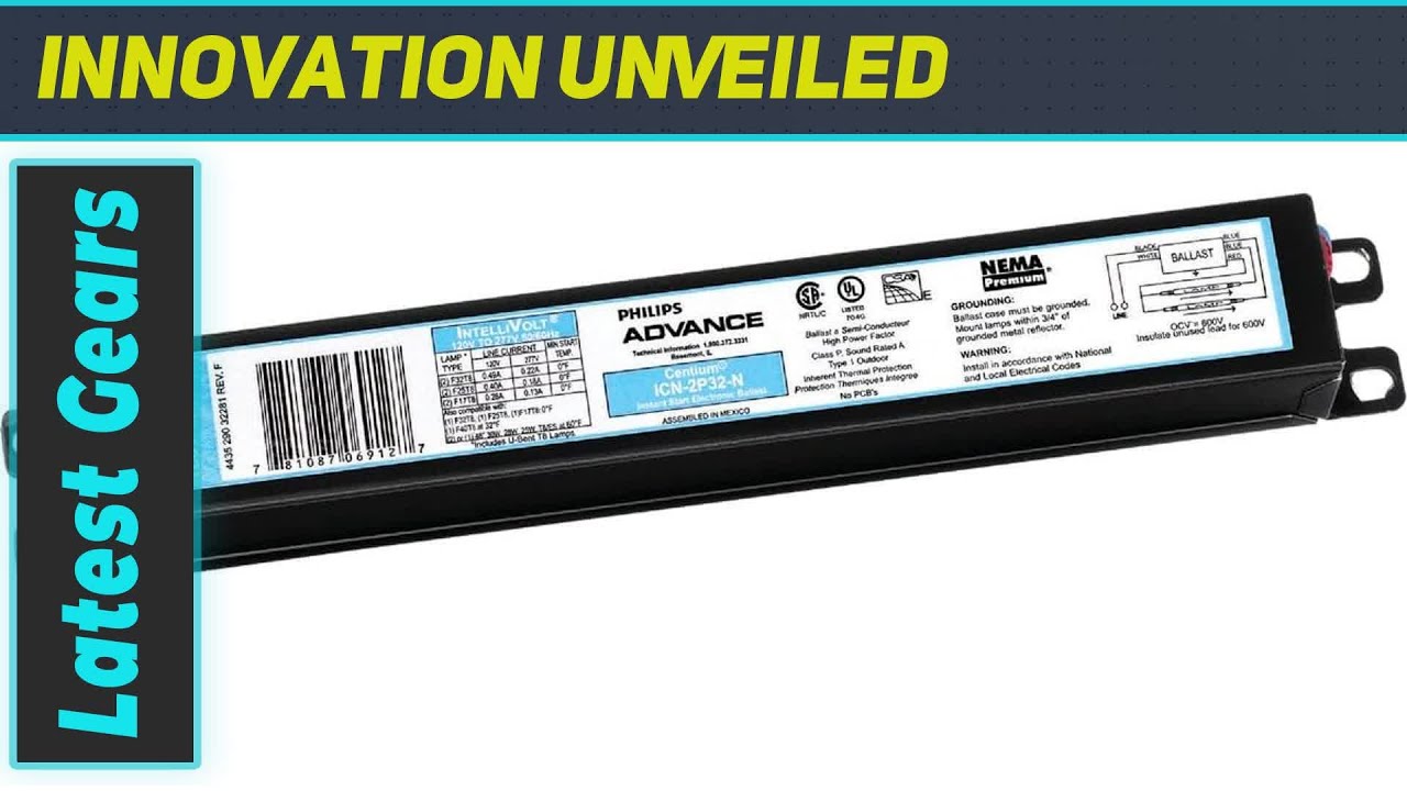 Philips Advance ICN-2P32-N Electronic Ballast for T8 Lamps - Best ...