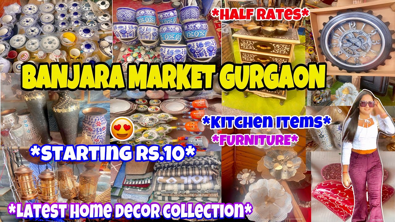 Banjara Market Gurgaon | Latest Decemeber Home Decor & Furniture ...