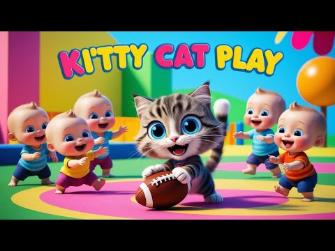 "🎶 Cat-tastic Nursery Rhymes! 🤩 Sing Along with the Adorable Kitty Cat ...