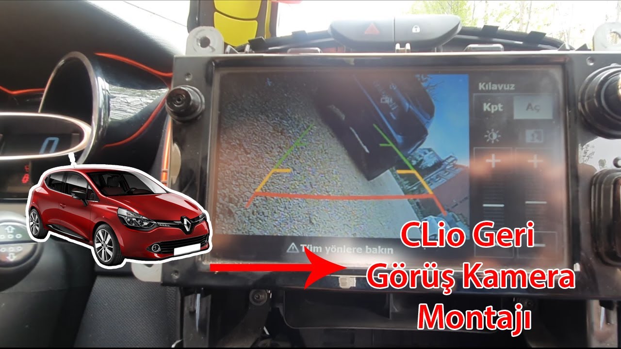 Clio Park Kamerası Montajı Full Anlatım - YouTube