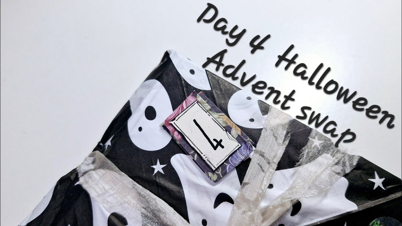 Day 4 Crafty Coven Halloween Advent swap 2024 - YouTube