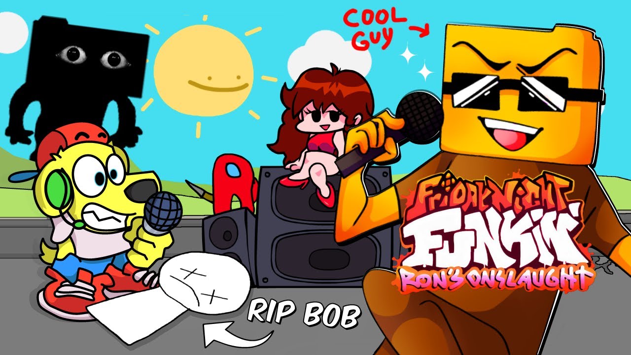 Friday Night Funkin but RON'S ONSLAUGHT IS HERE... FNF Mods #63 - YouTube