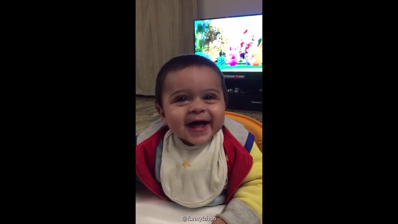 Cute Baby Laughing Hysterically - YouTube