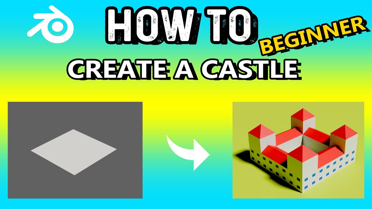 HOW TO CREATE A CASTLE | Beginner | Blender - YouTube