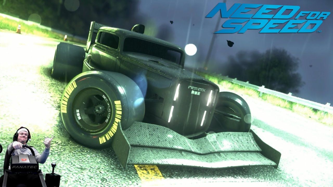 Наваливающий хот-род Beck Kustoms F132 - NFS 2015/2016 на руле Fanatec ...