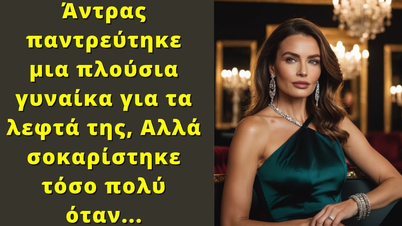 Άντρας παντρεύτηκε μια πλούσια γυναίκα για τα λεφτά της, Αλλά ...
