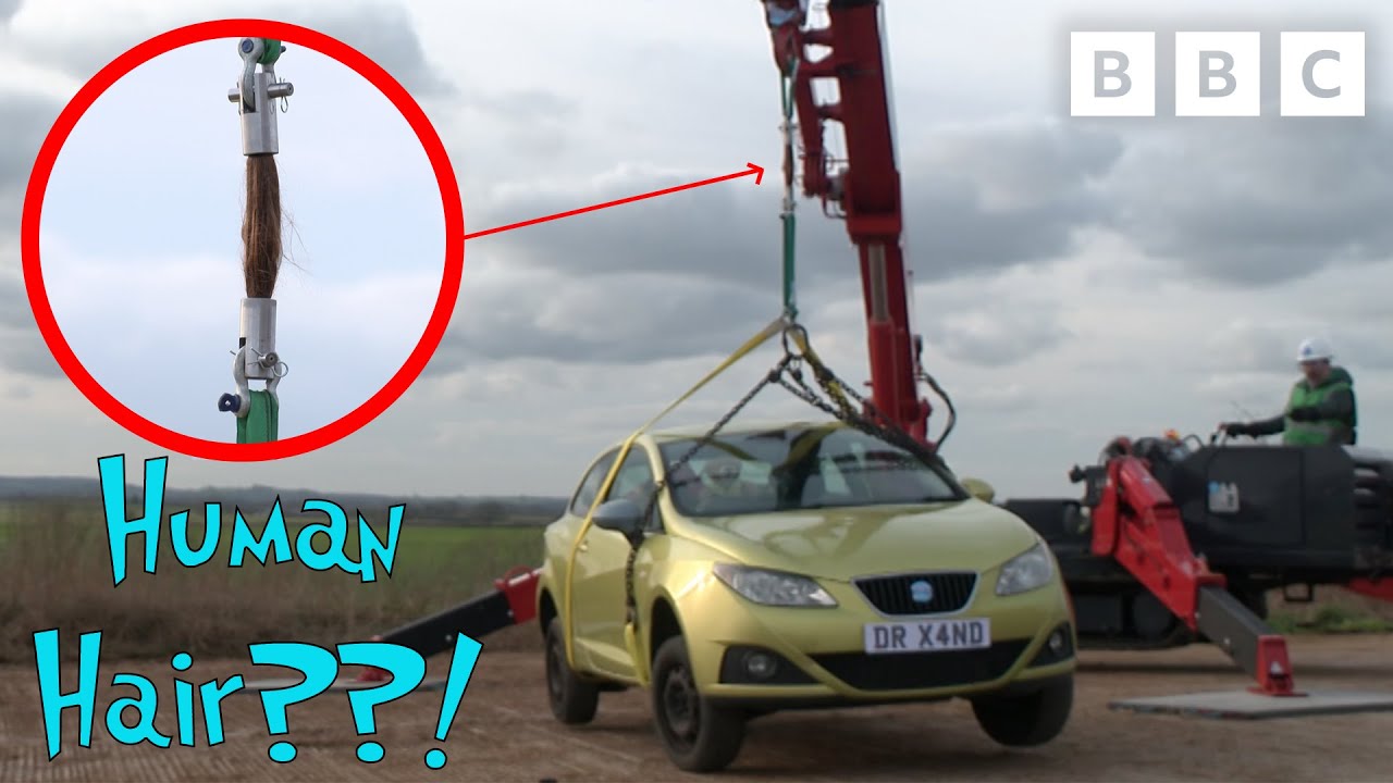 Can Human Hair Pick Up a Car? | Operation Ouch! | Experiment! - YouTube