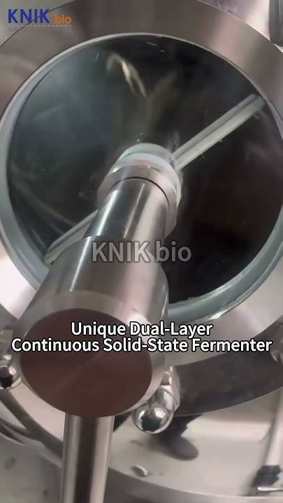 KNIKbio’s Dual-Layer Continuous Solid-State Fermenter – Efficiency Redefined! #fermenter - YouTube