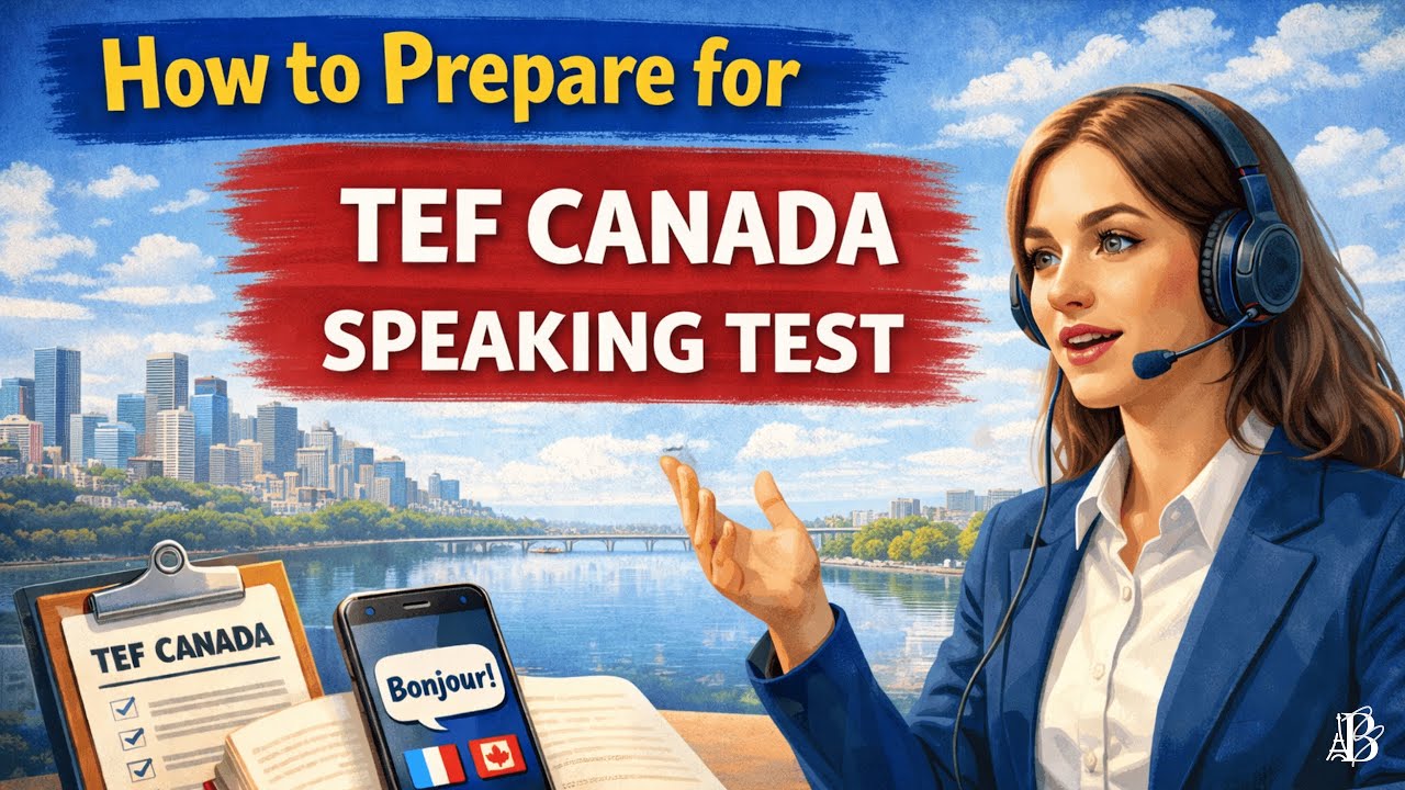 How to Prepare for TEF Canada Speaking Test - YouTube