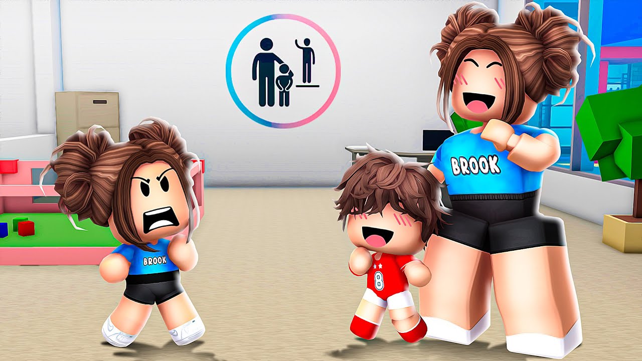 Baby Brook Has a TWIN BROTHER.. (Brookhaven) - YouTube