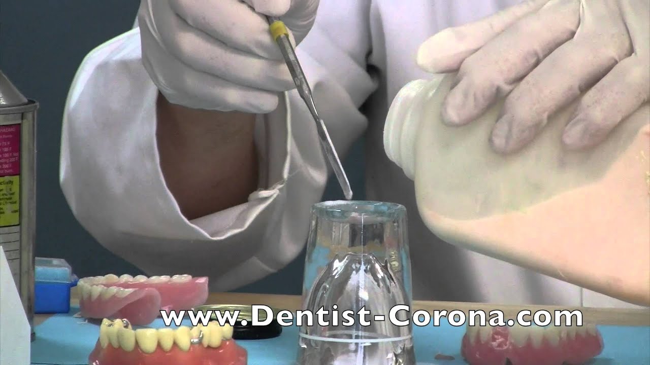 How to fix dentures - YouTube