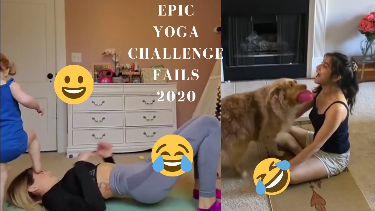 Funny Yoga Challenge Fails Video Compilation #1 | 2020 - YouTube