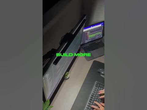 Build more 🫵 #coding #motivate #motivation #plant #setup #code #edit #javascript #programmers ...