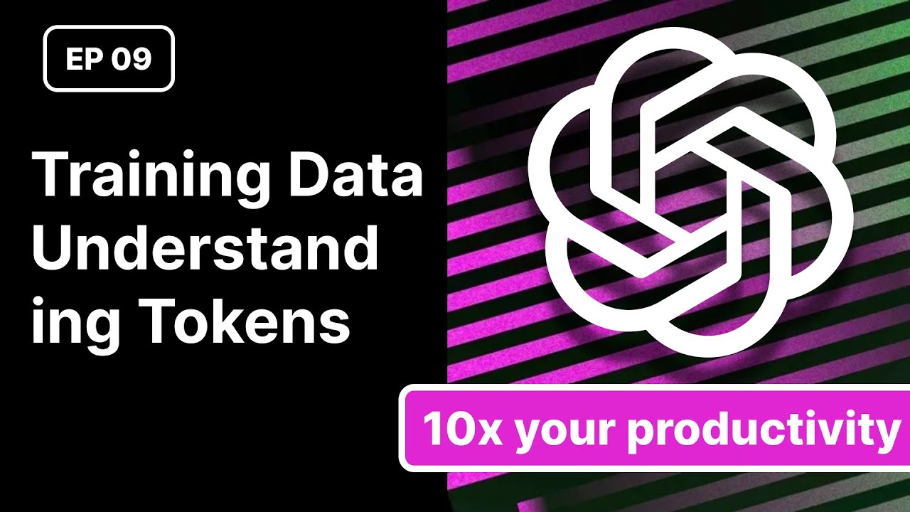 09 The ChatGPT Training Data Understanding Tokens | ChatGPT Free Course ...