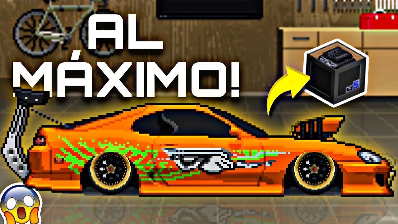 Tuneando un Toyota SUPRA MK4 con motor LT5 🔥 (+3,700 HP) // Pixel car ...