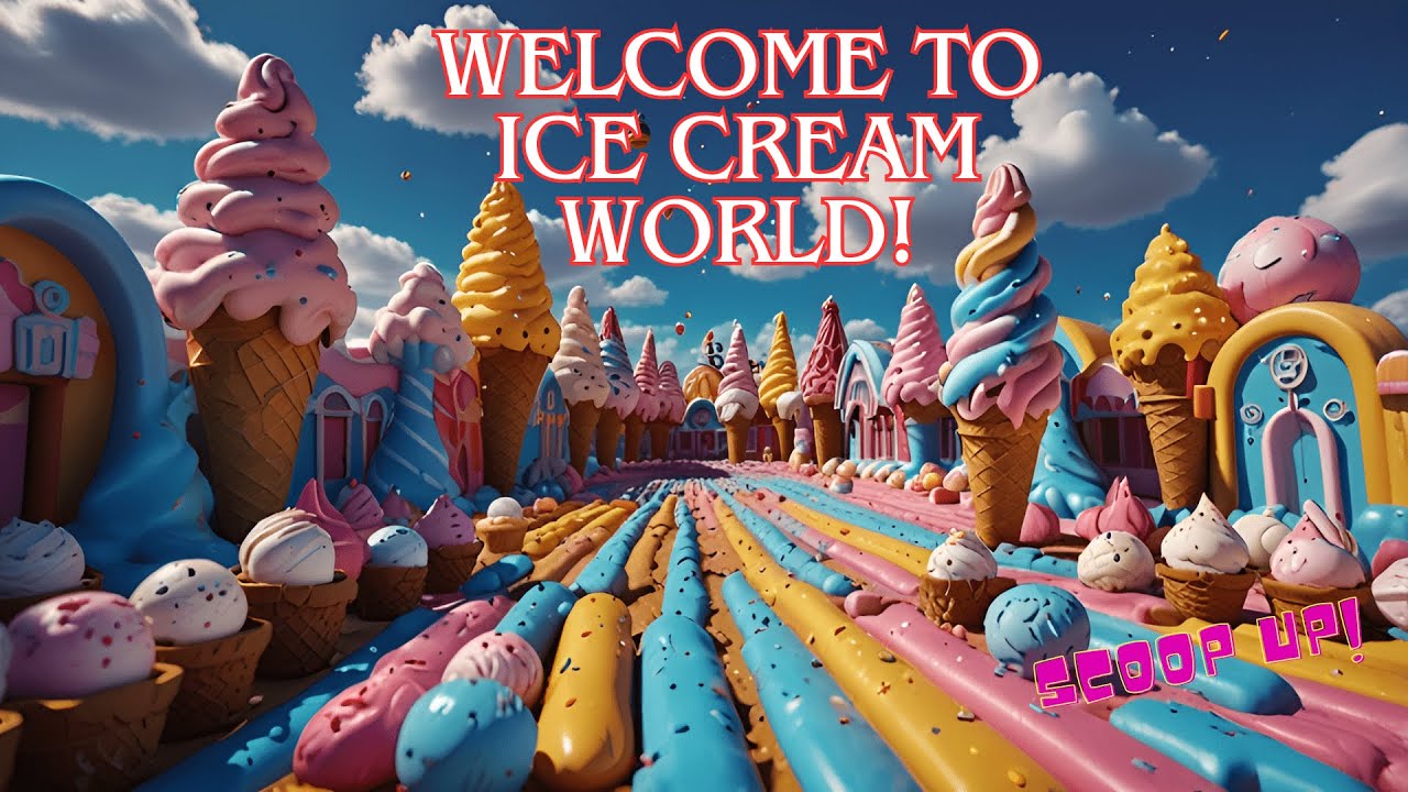 Welcome to Ice Cream World! 🍦 - YouTube