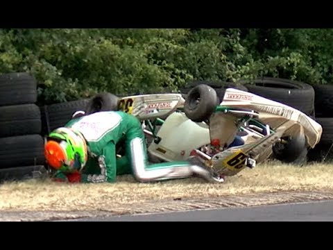 11 Year old in Horrific Kart crash - YouTube