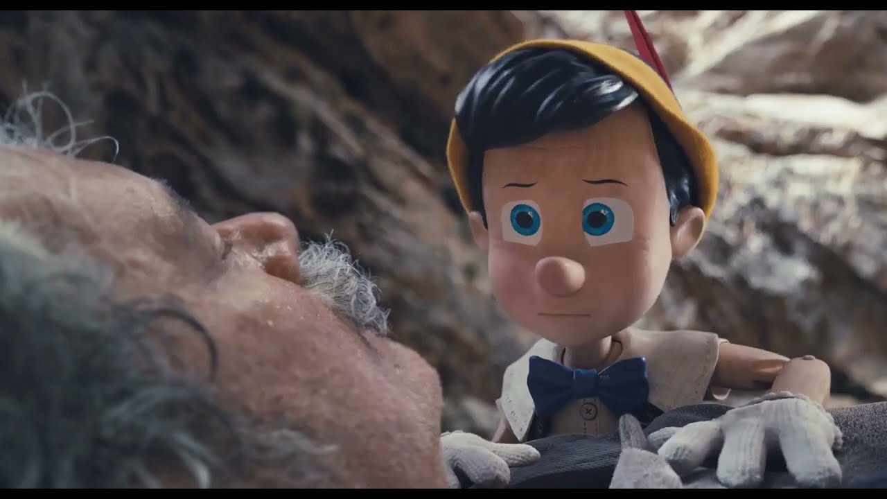 Every time Pinocchio said "father" in the live action movie - YouTube