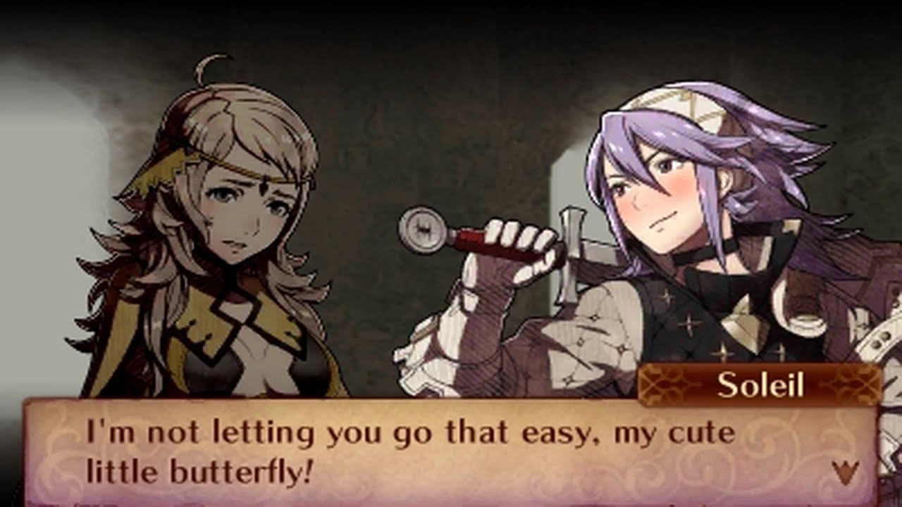Fire Emblem Fates: Conquest - Ophelia & Soleil Support Conversations ...
