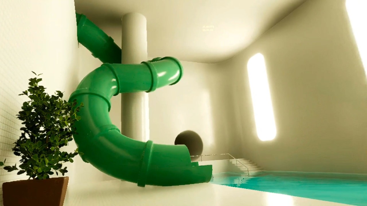 Exploration of Backrooms Level 037/Poolrooms in Dreamcore:Demo in VR ...