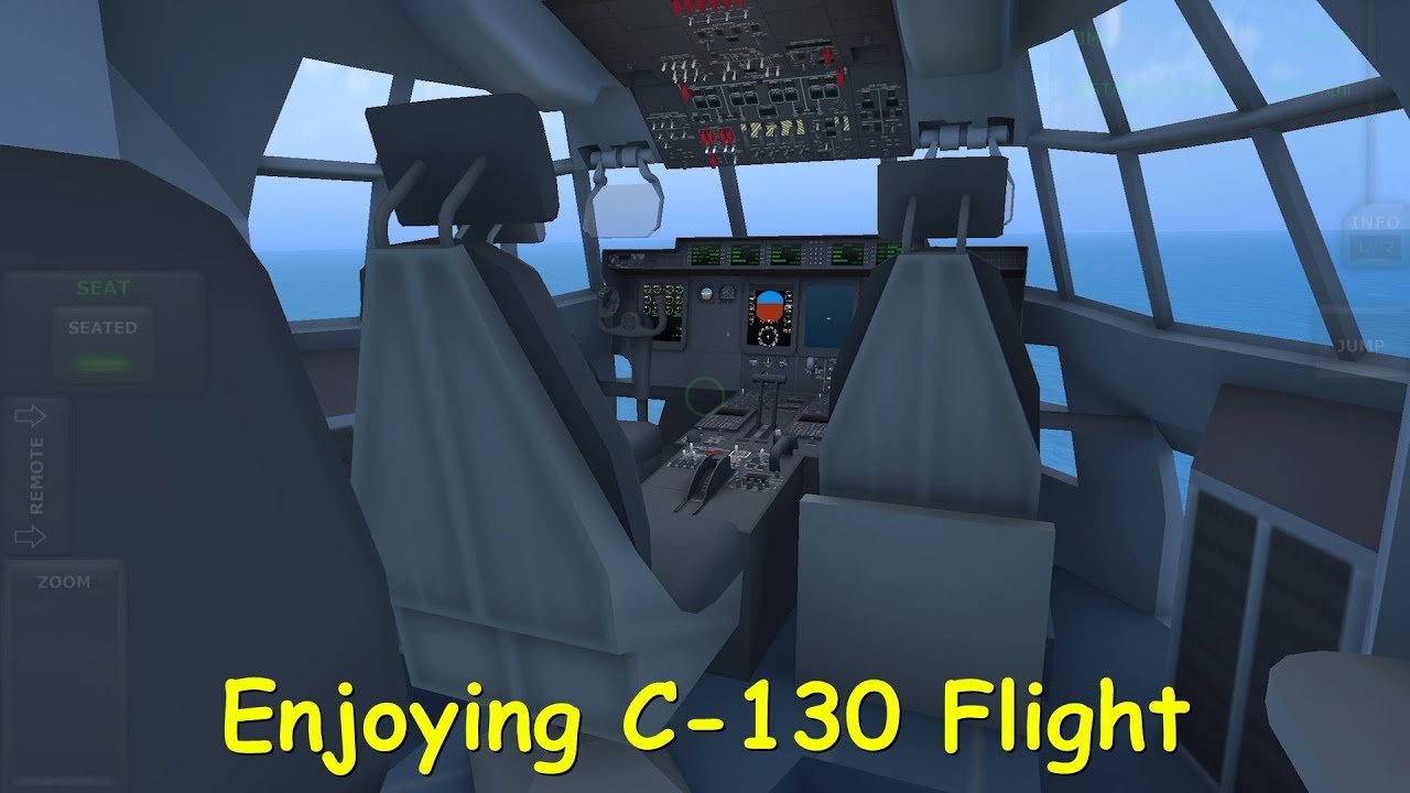 Enjoying C-130 then Crashing Plane Remotely | Turboprop Flight ...