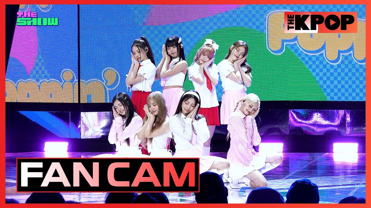 UNIS, Poppin’ (유니스, Poppin’) [THE SHOW, Fancam, 240820] 4k 30p - YouTube