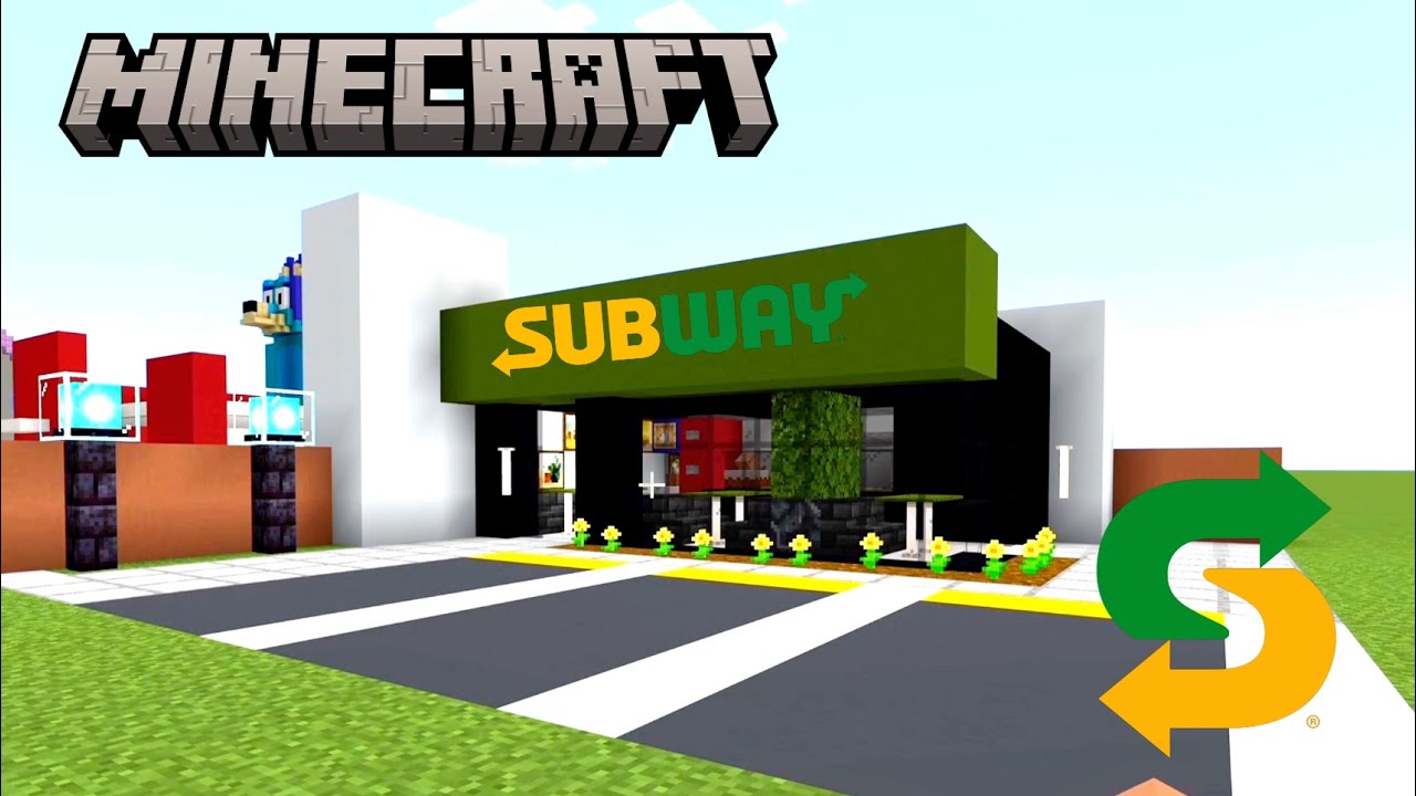 How To Build a Subway In Minecraft - YouTube